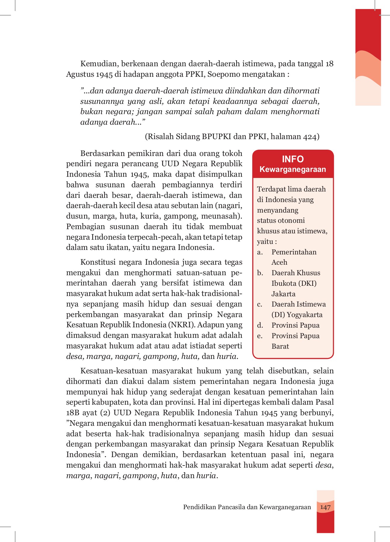 Buku Siswa Kelas VII PPKn_ayomadrasah - sade mubarak - Halaman 160 | PDF Online | PubHTML5