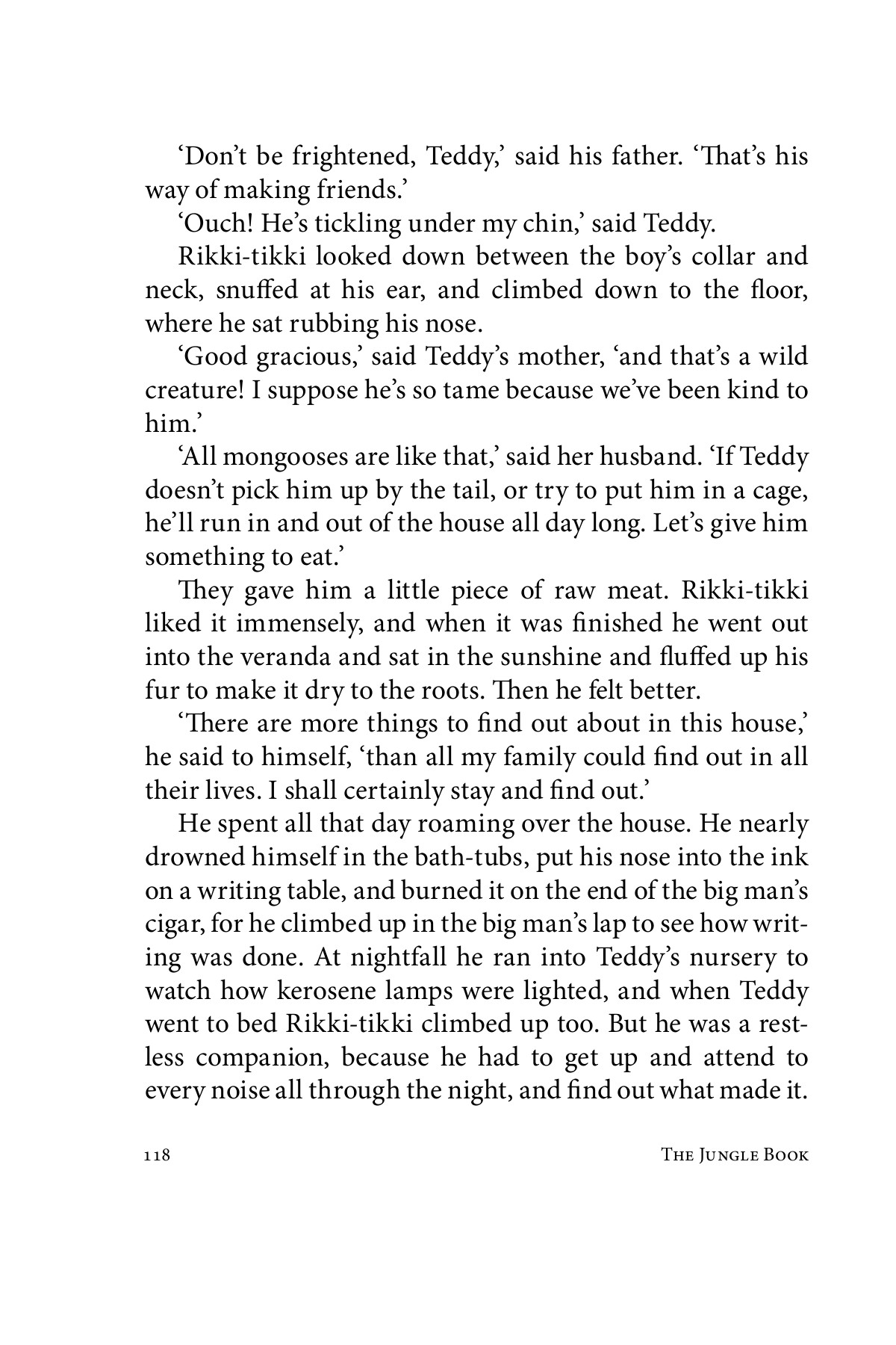 The Jungle Book - ห้องสมุดเฉลิมพระเกียรติ ๕๐ พรรษา อำเภอถลาง - Page 118 ...