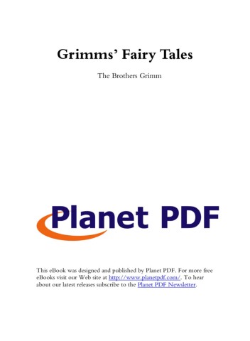 Grimms' Fairy Tales