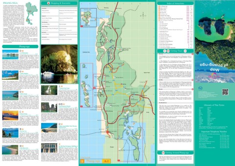 Map Of Phang Nga - ห้องสมุดเฉลิมพระเกียรติ ๕๐ พรรษา อำเภอถลาง - ページ 1 ...