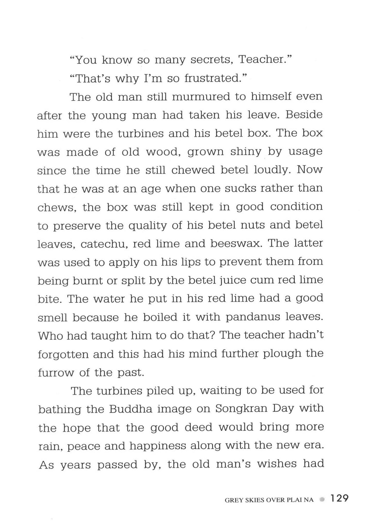 Grey Sky over Plai Na (ปลายนาฟ้าเขียว) - ห้องสมุดเฉลิมพระเกียรติ ๕๐ ...