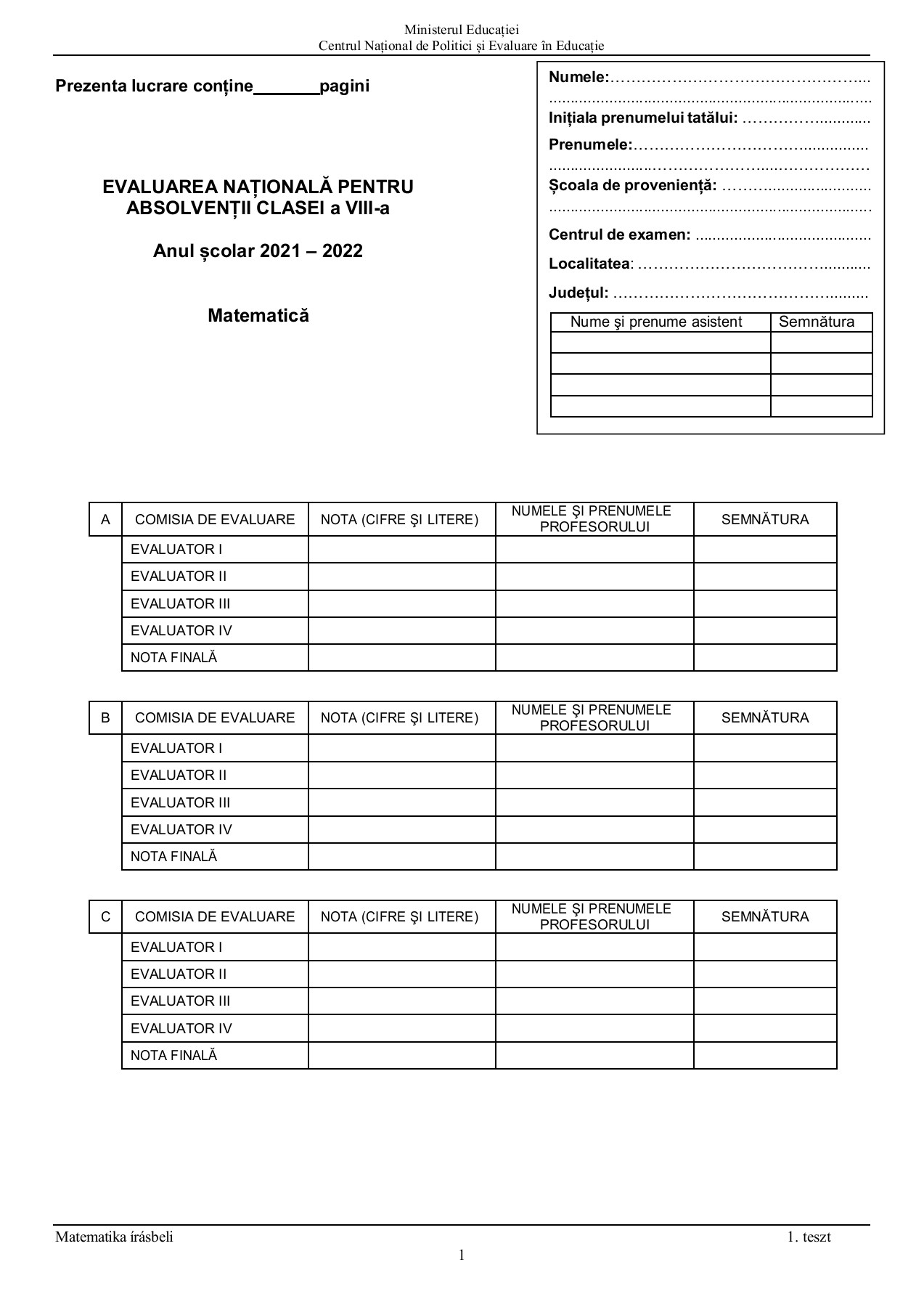 EN_VIII_Matematica_2022_Test_01-HU - Biró Imre Levente LVA - Page 1 ...