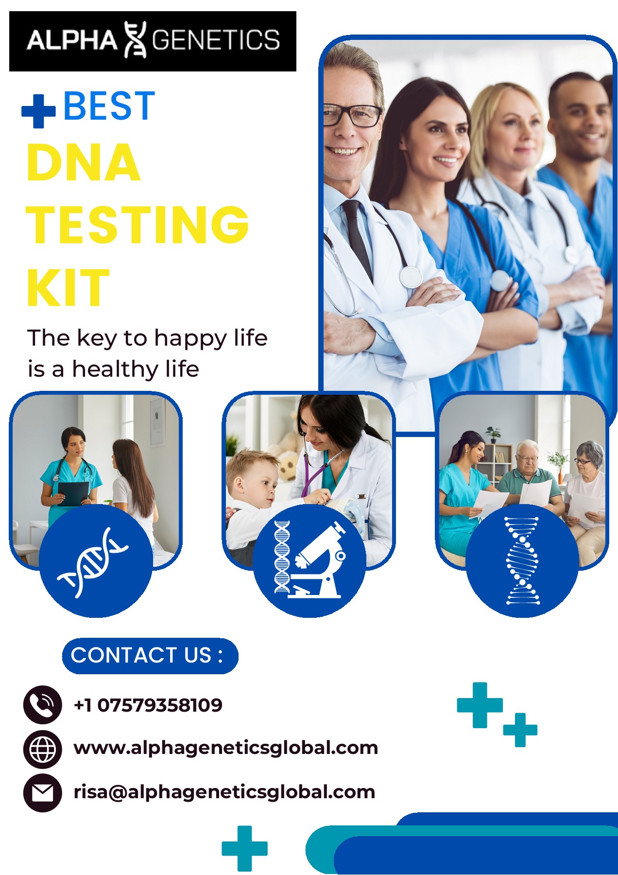 DNA Testing Kit - Alpha Genetics - alphageneticsus - Page 1 - 3 | Flip ...