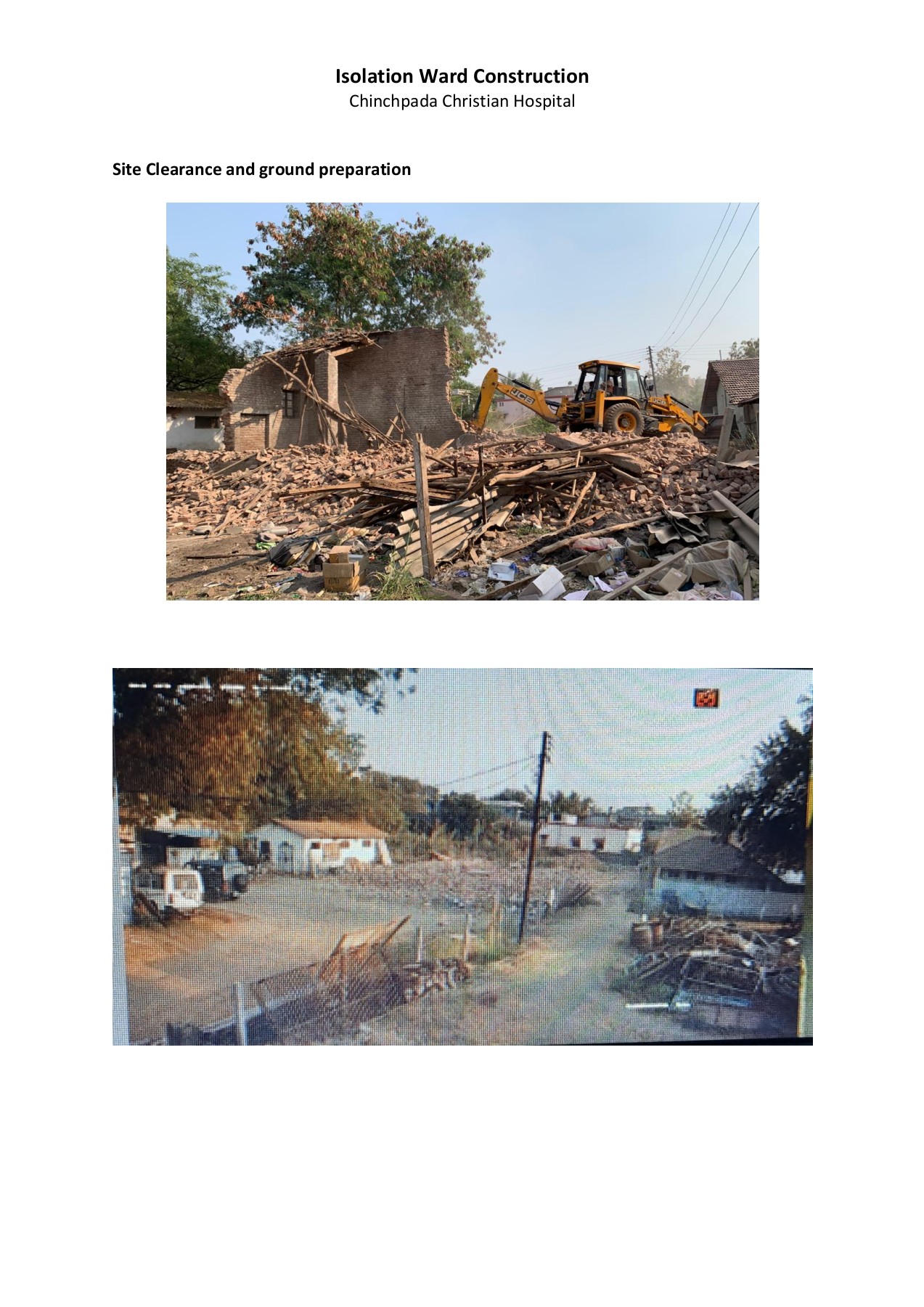 The isolation ward construction progress - steve - Page 1 - 4 | Flip PDF Online | PubHTML5