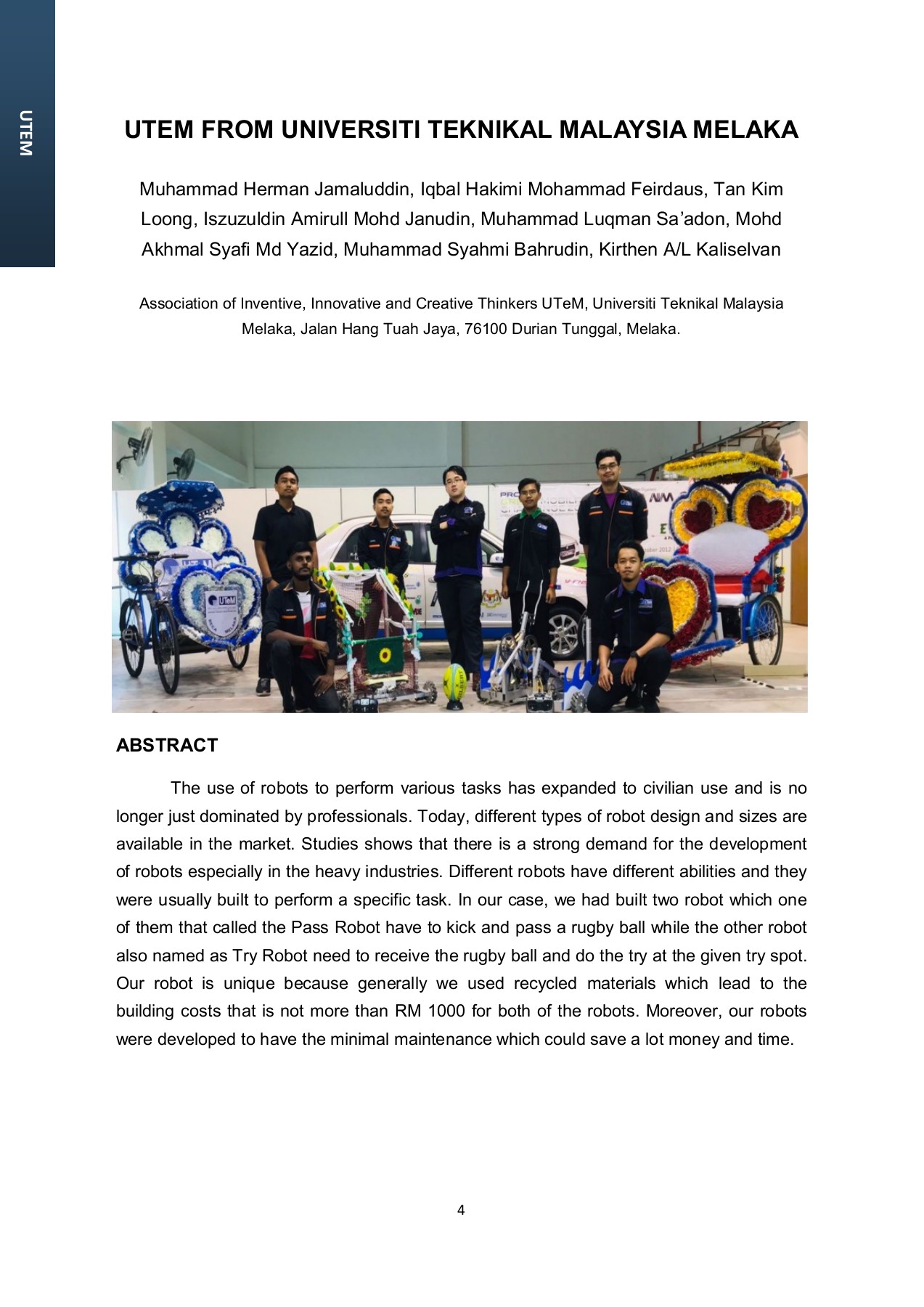 ROBOCON 2020 Robot Design Handbook - niknurwahidah - Pejy 10 | PDF an ...