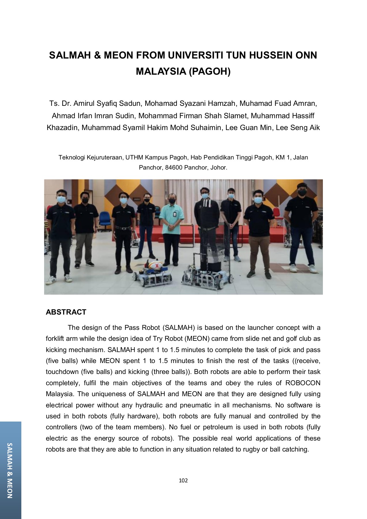 ROBOCON 2020 Robot Design Handbook - niknurwahidah - Pejy 108 | PDF an ...