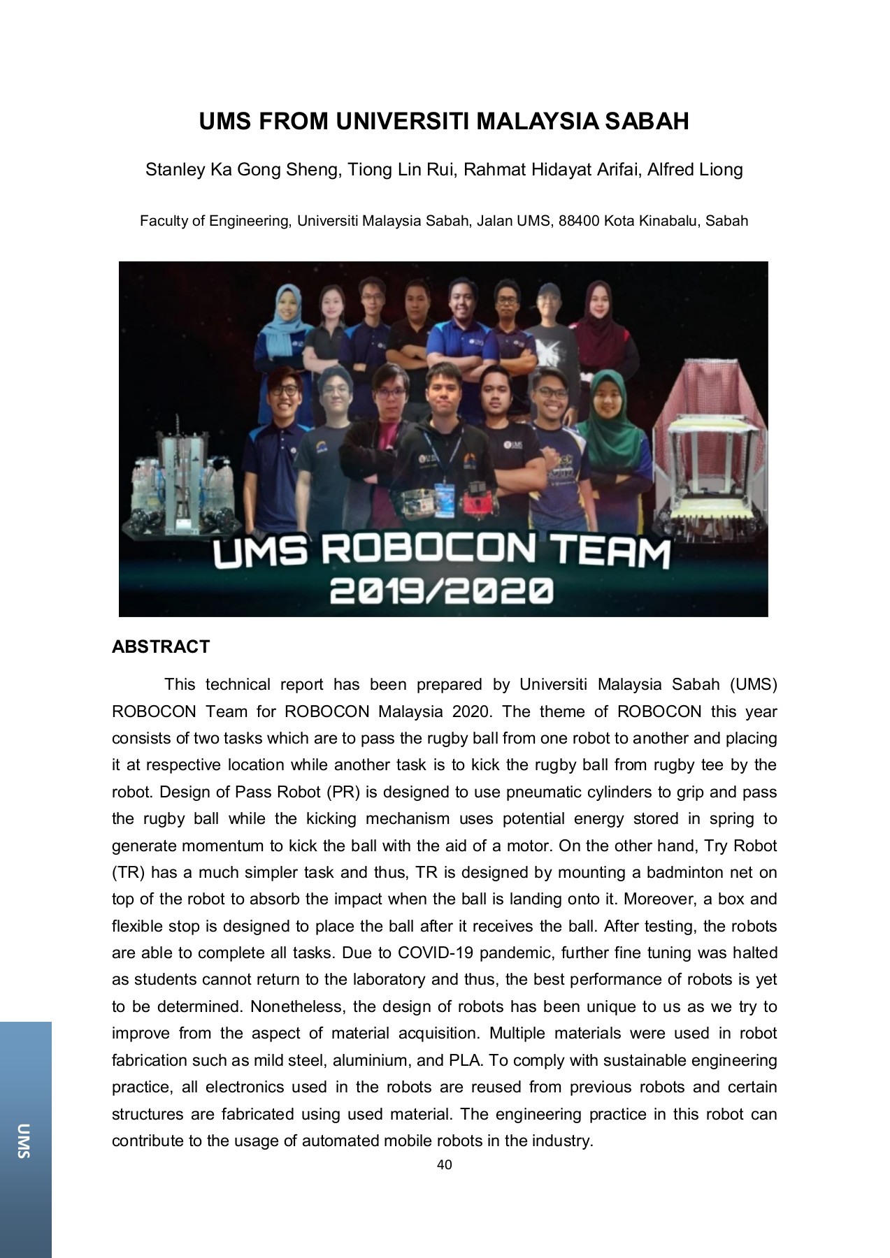 ROBOCON 2020 Robot Design Handbook - niknurwahidah - Pejy 46 | PDF an ...