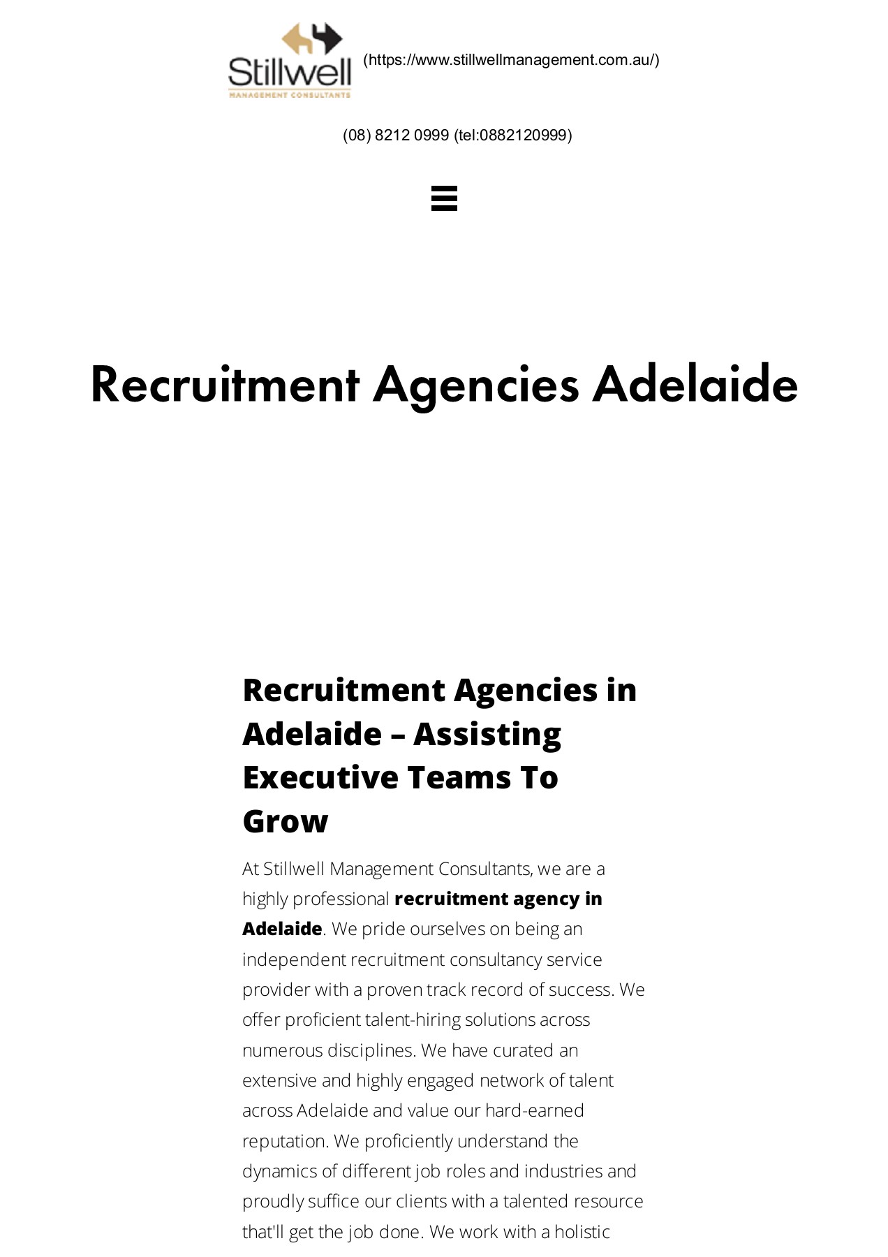 Temp Agency Adelaide - stillwellmanagement12 - Page 1 - 6 | Flip PDF Online | PubHTML5