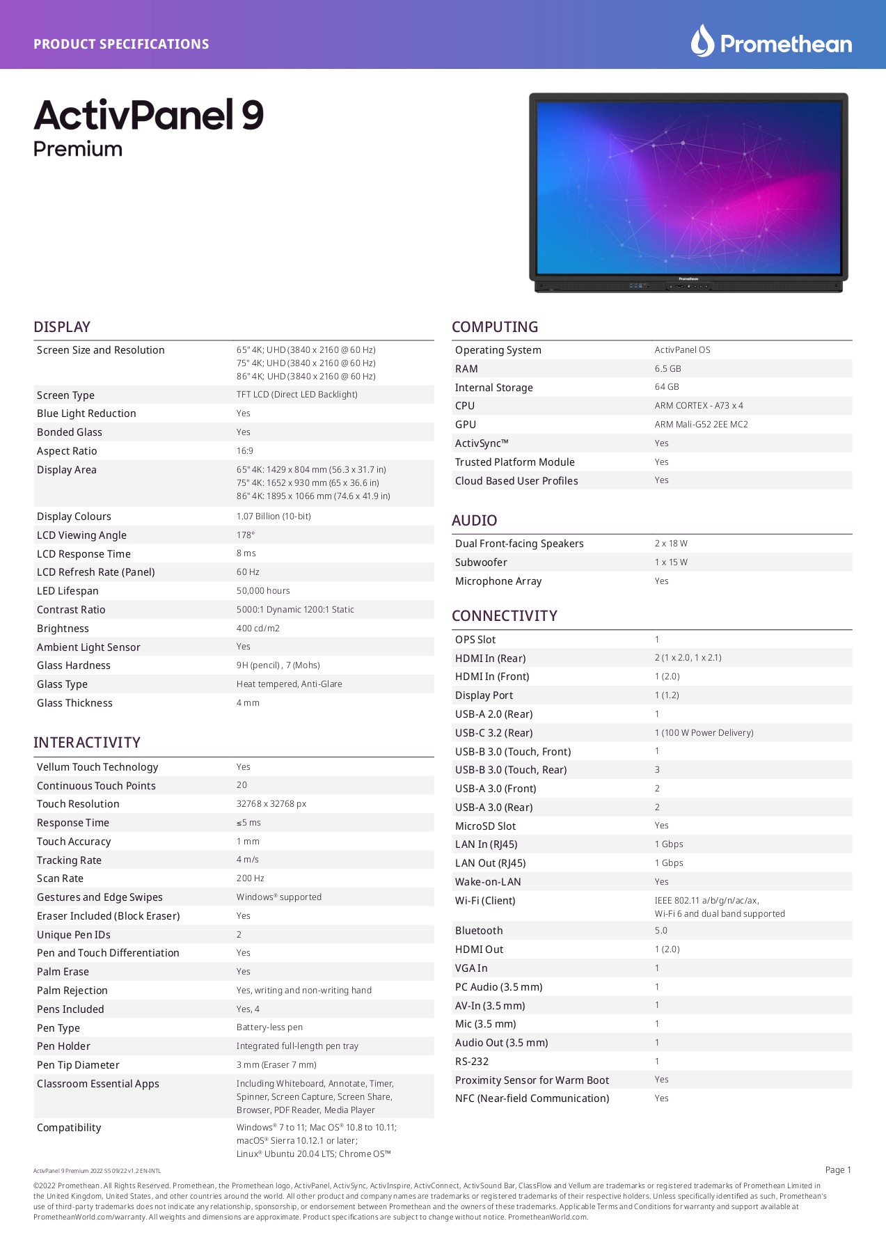 ActivPanel 9 Premium - Thananun W. - Page 1 - 2 | Flip PDF Online | PubHTML5