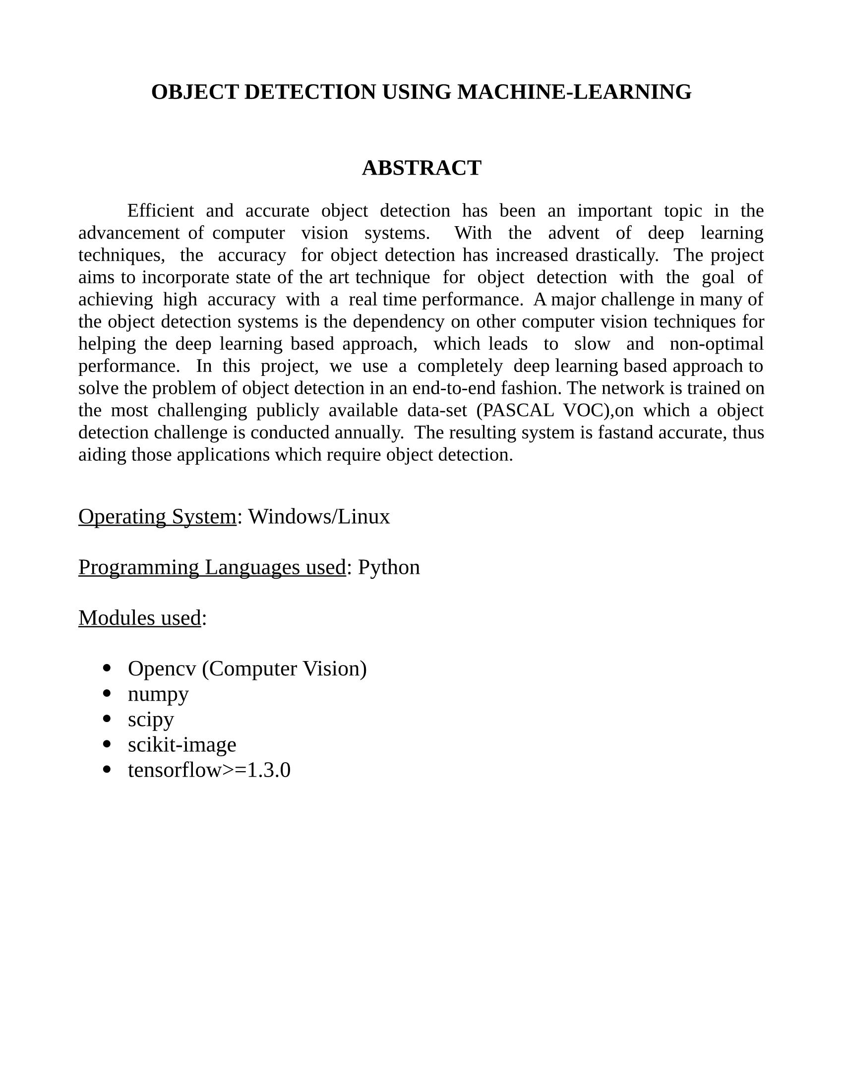 Object Detection_Abstract - talamarlapremanath - Page 1 - 1 | Flip PDF ...