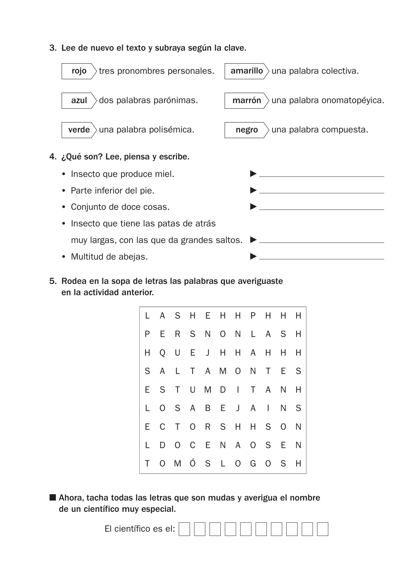 Cuadernillo de español para 3er grado - Vimariel Rolón - Página 72 ...