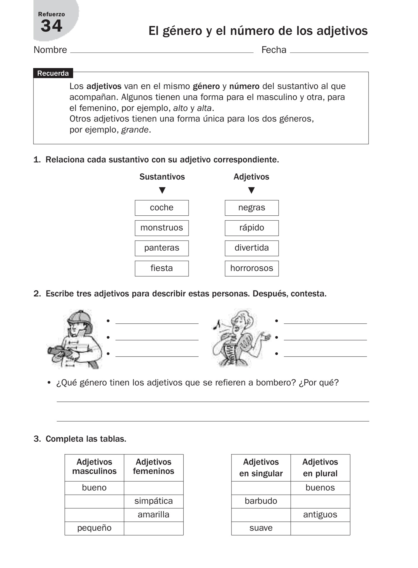 Cuadernillo de español para 3er grado - Vimariel Rolón - Página 35 ...