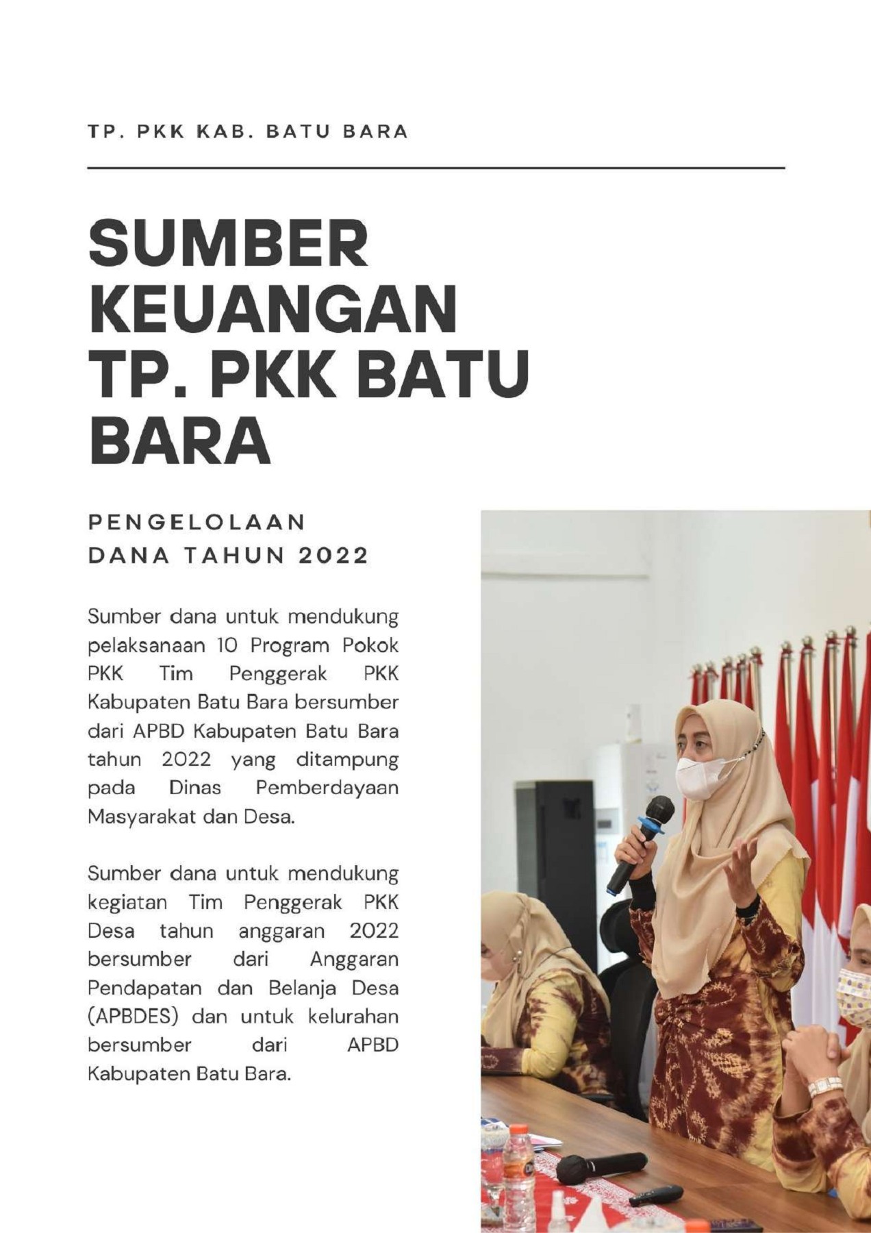 LAPORAN TAHUNAN TP. PKK KABUPATEN BATU BARA TAHUN 2022 - Rumah Kemasan Batu Bara - Halaman 40 ...