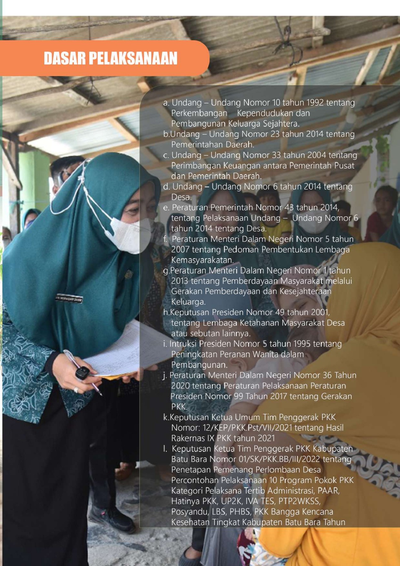 LAPORAN TAHUNAN TP. PKK KABUPATEN BATU BARA TAHUN 2022 - Rumah Kemasan Batu Bara - Halaman 6 ...