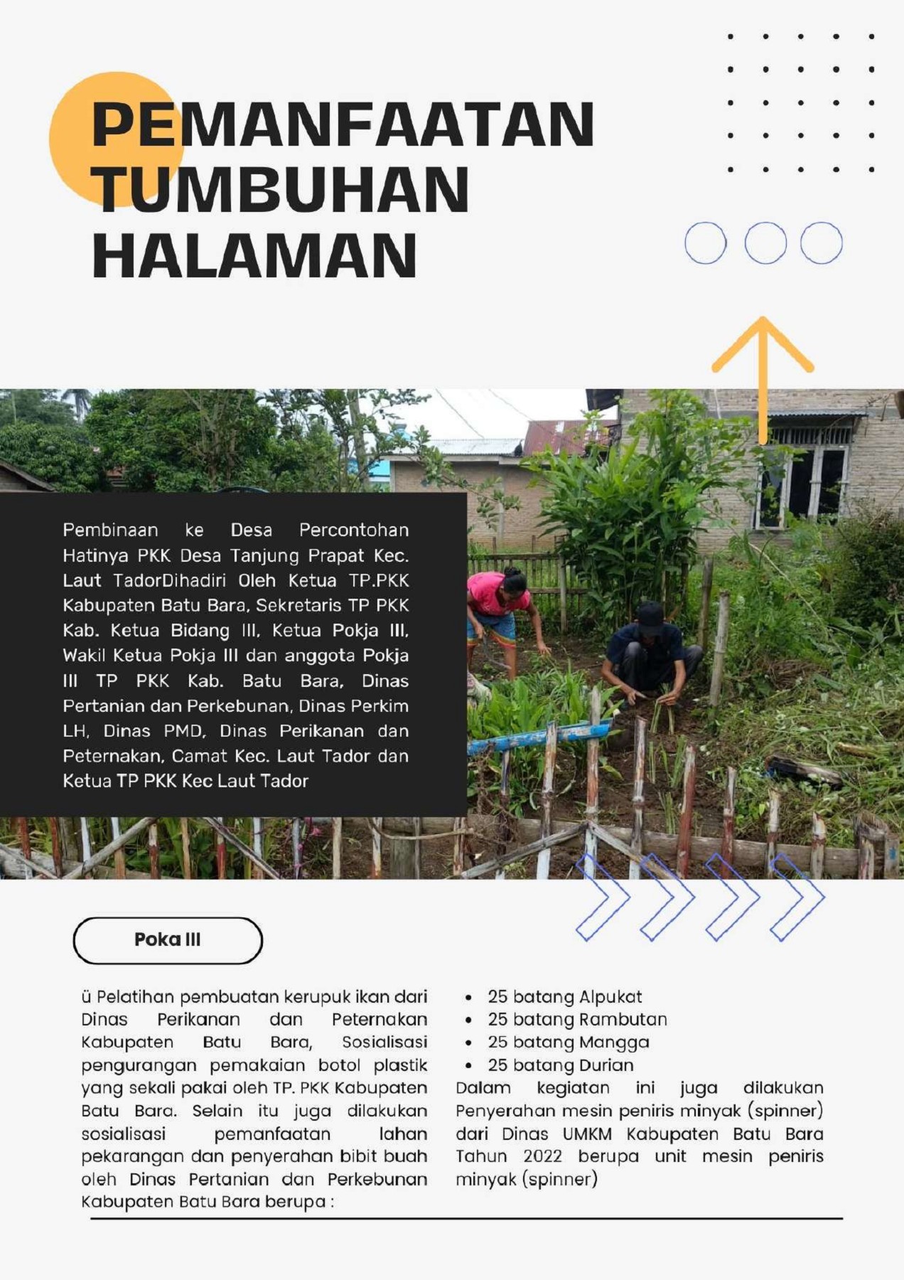 LAPORAN TAHUNAN TP. PKK KABUPATEN BATU BARA TAHUN 2022 - Rumah Kemasan Batu Bara - Halaman 82 ...