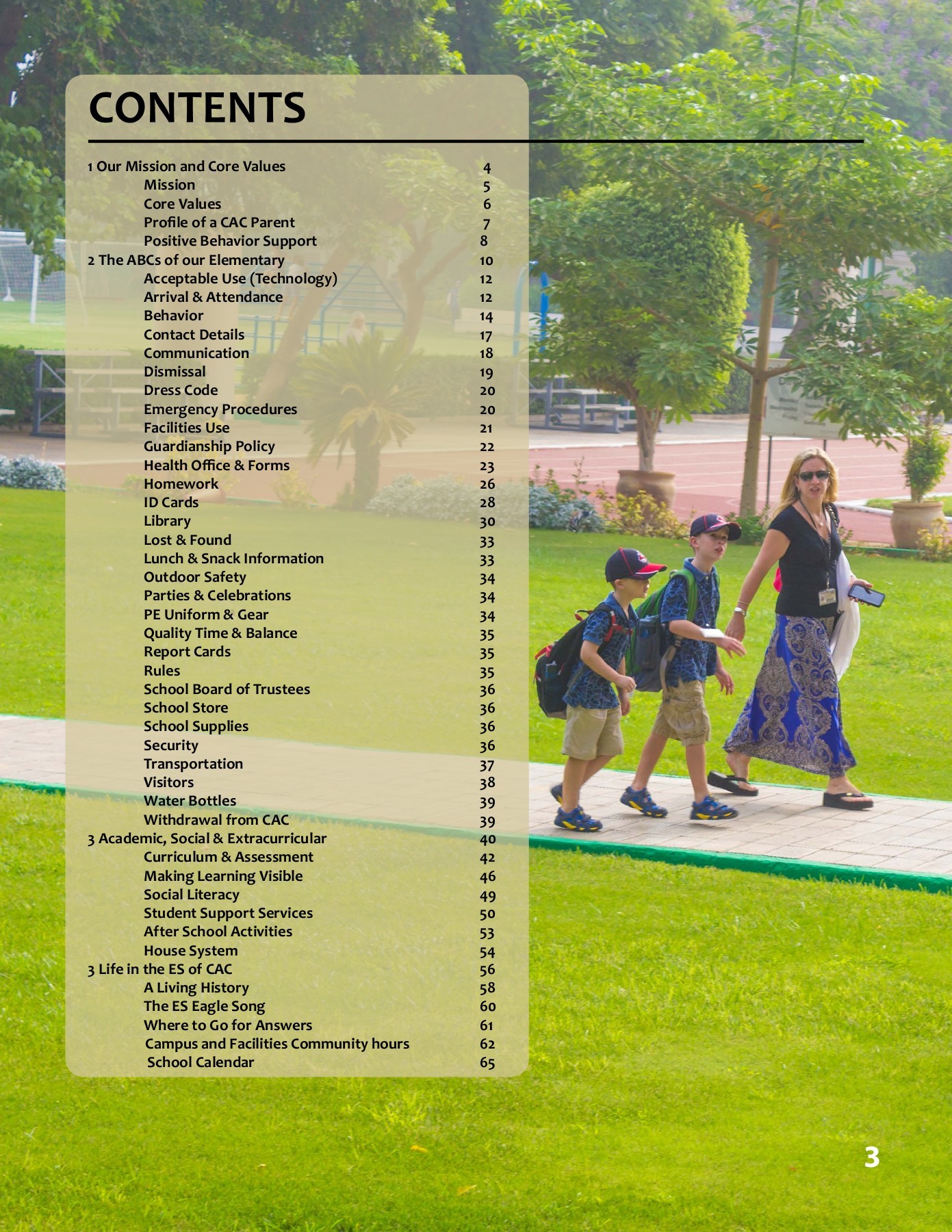 Elementary School Handbook - mabdelhady - Page 3 | Flip PDF Online ...