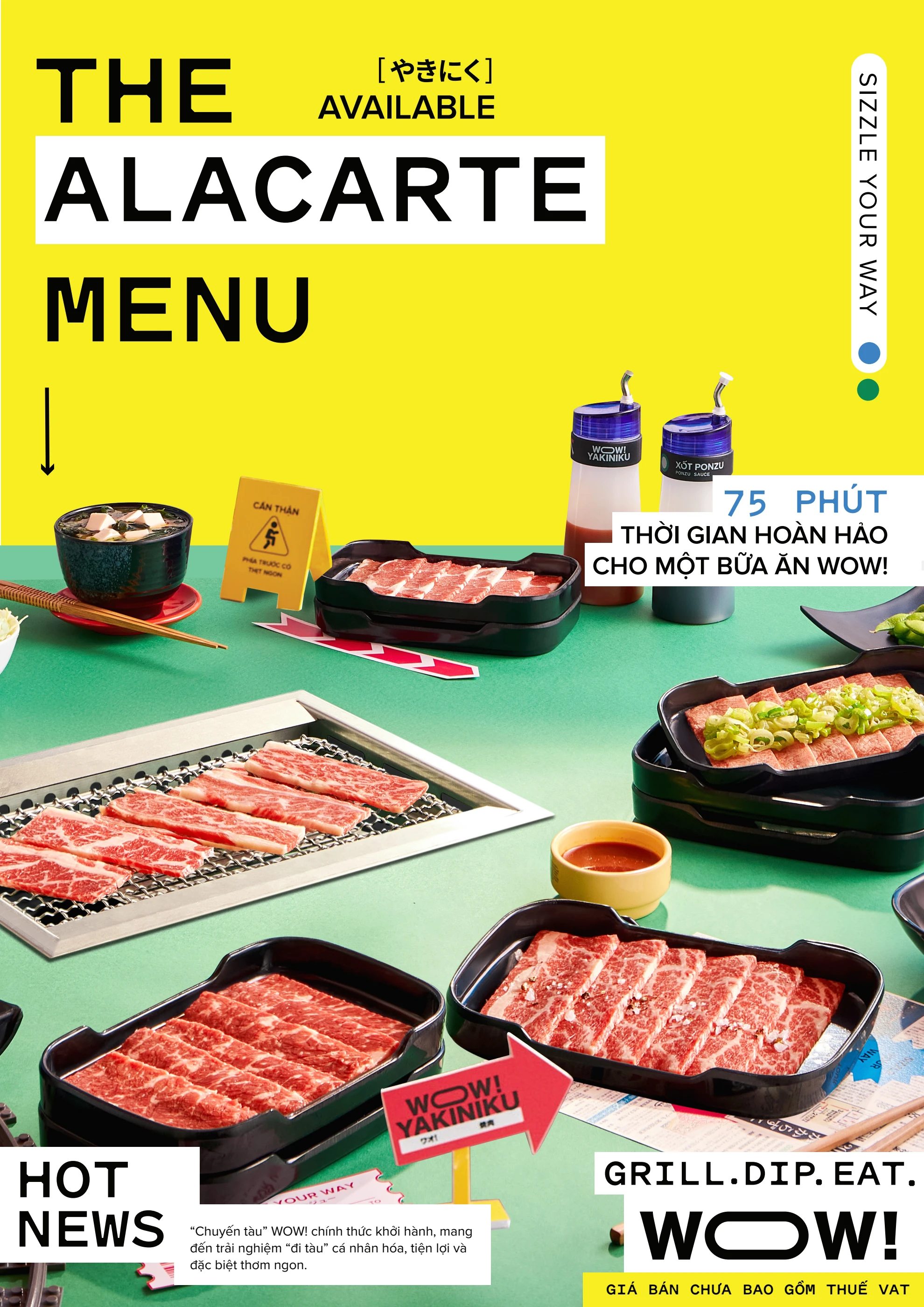 Menu ALC - WOW! Yakiniku - Lily Lily - Trang 1 - 4 | PDF lật trang trực ...