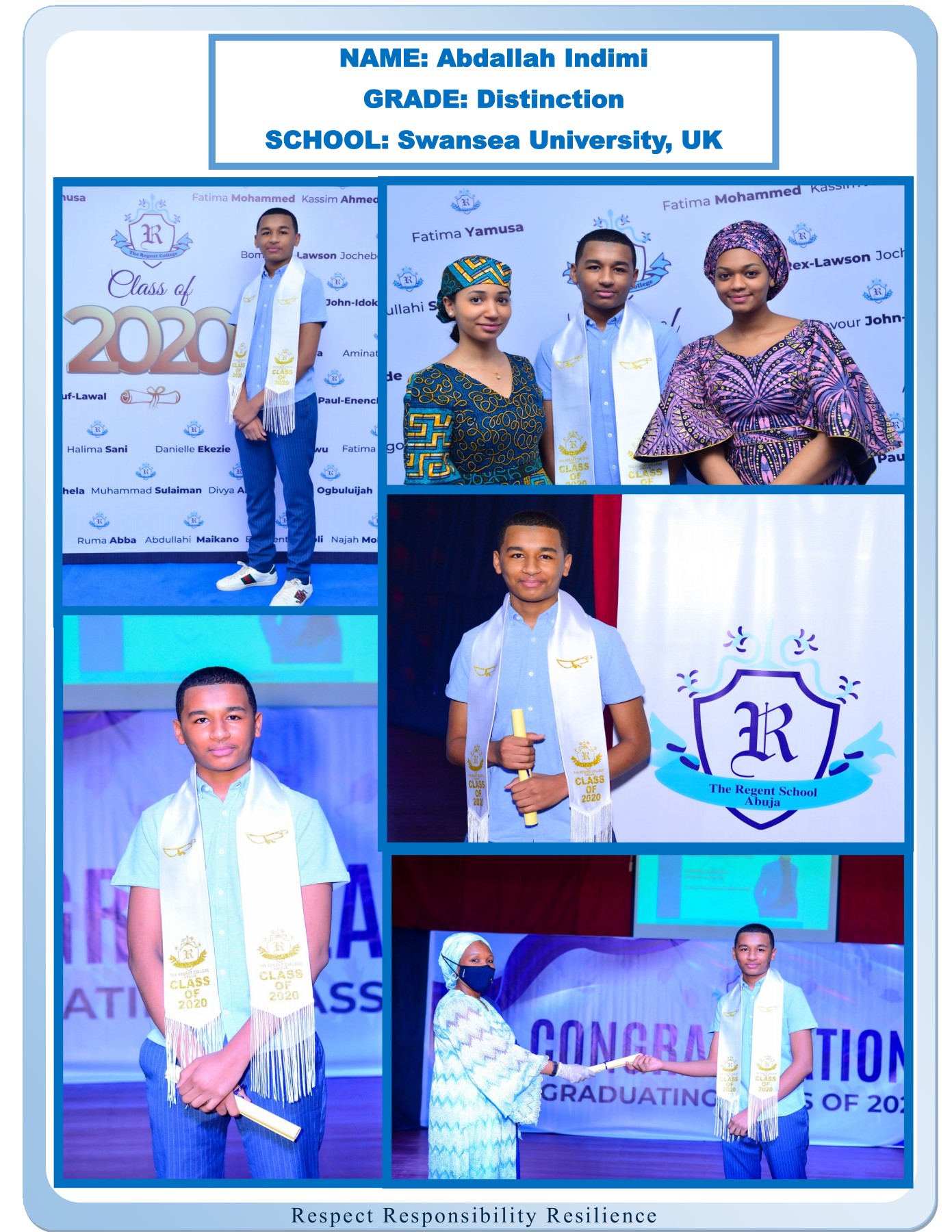 2020 SPECIAL GRADUATION EDITION - The Regent College - Page 3 | Flip ...