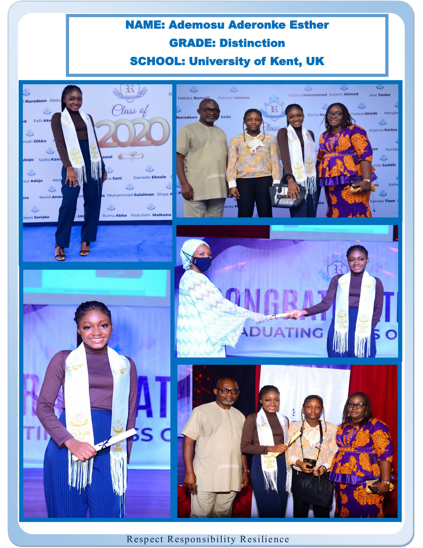 2020 SPECIAL GRADUATION EDITION - The Regent College - Page 6 | Flip ...