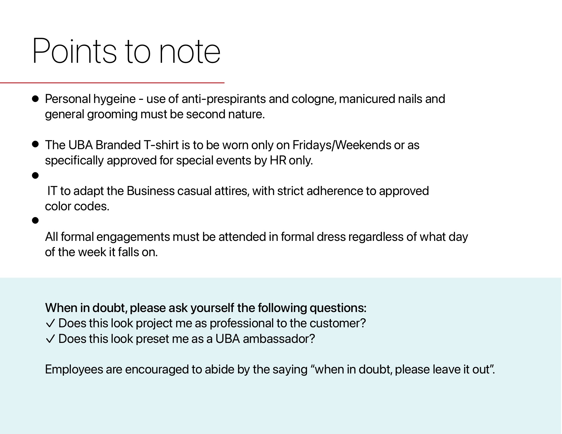 UBA Dress Code Doc - brandmgt - Page 38 | Flip PDF Online | PubHTML5