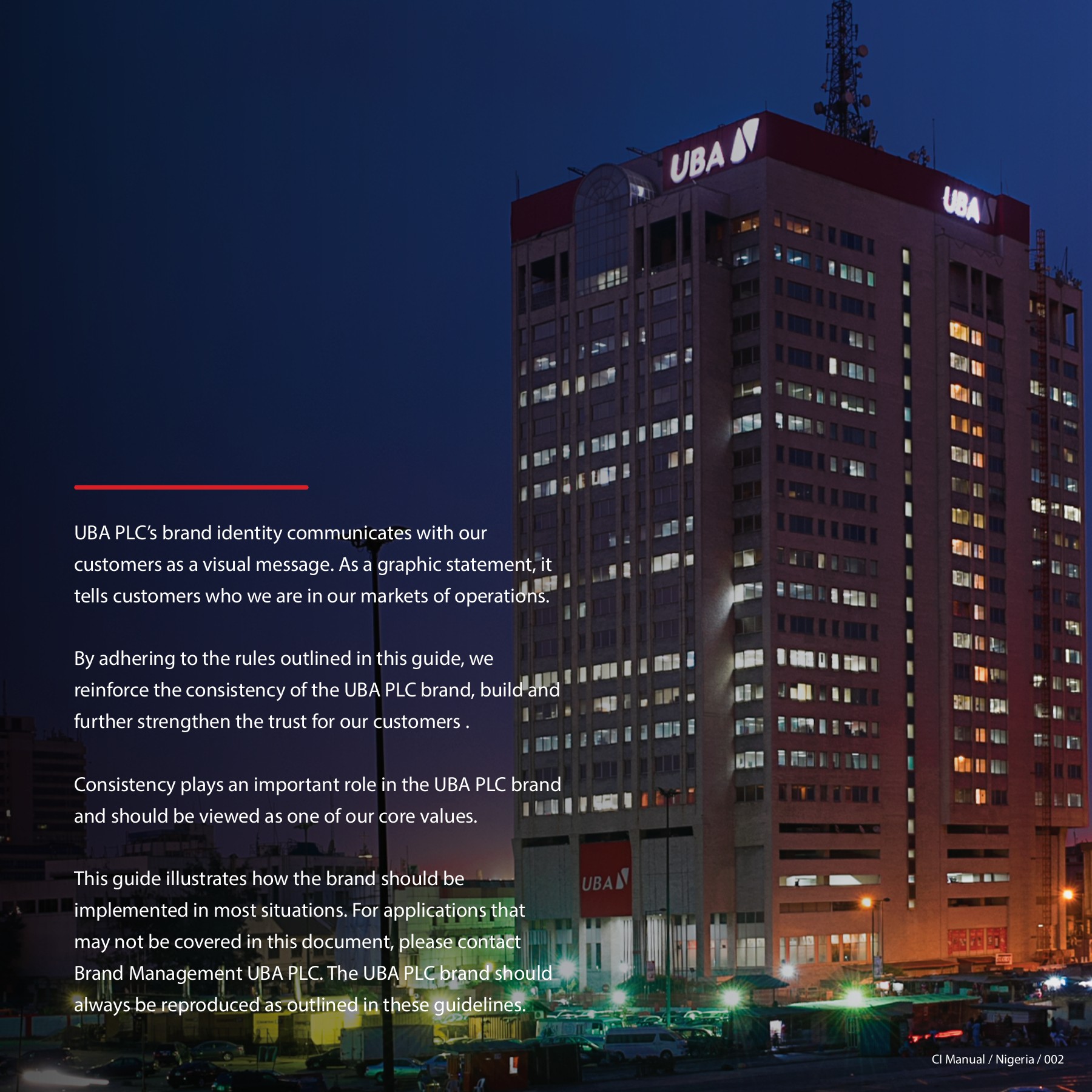 UBA Corporate Identity Manual - brandmgt - Page 2 | Flip PDF Online ...
