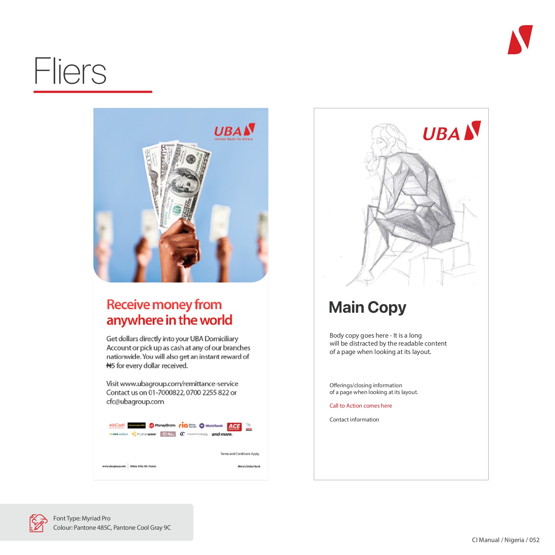 UBA Corporate Identity Manual - brandmgt - Page 52 | Flip PDF Online ...