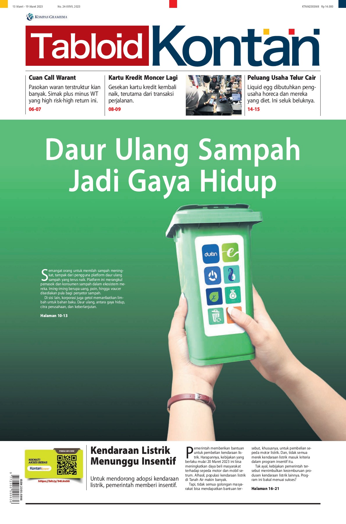 Tabloid Kontan 13-19 Maret 2023 - seputarfib - Page 1 - 24 | Flip PDF Online | PubHTML5