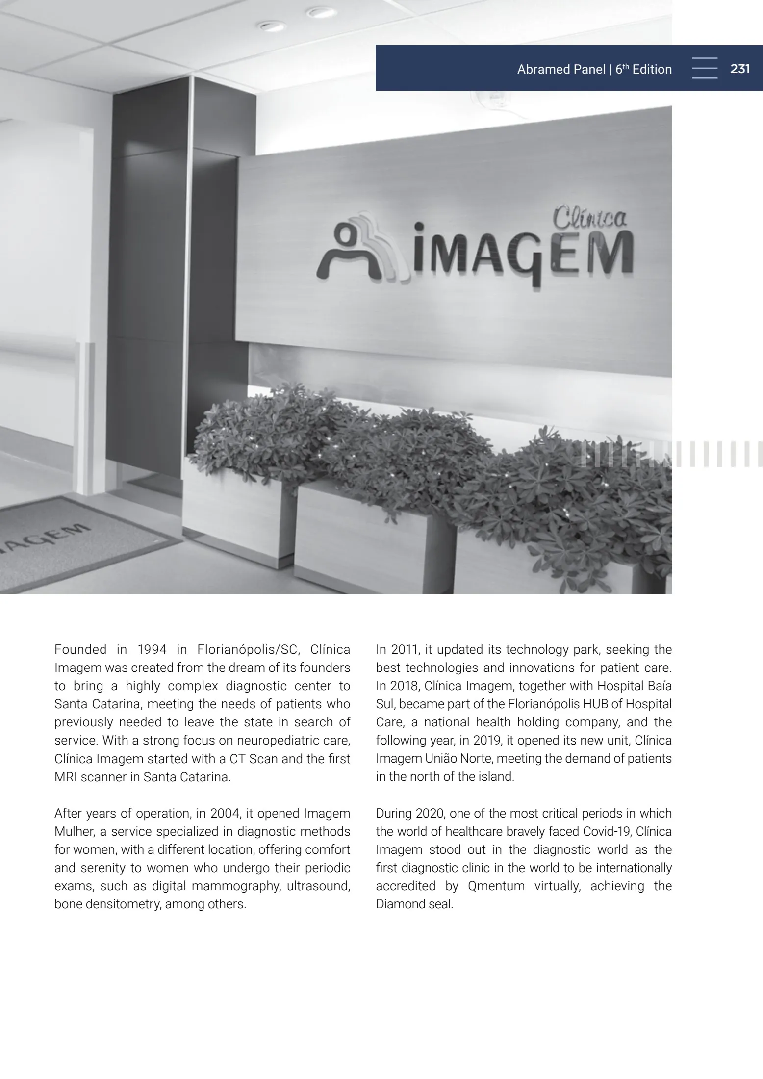 6ª Edição do Painel Abramed - O DNA do Diagnóstico (versão em inglês ...