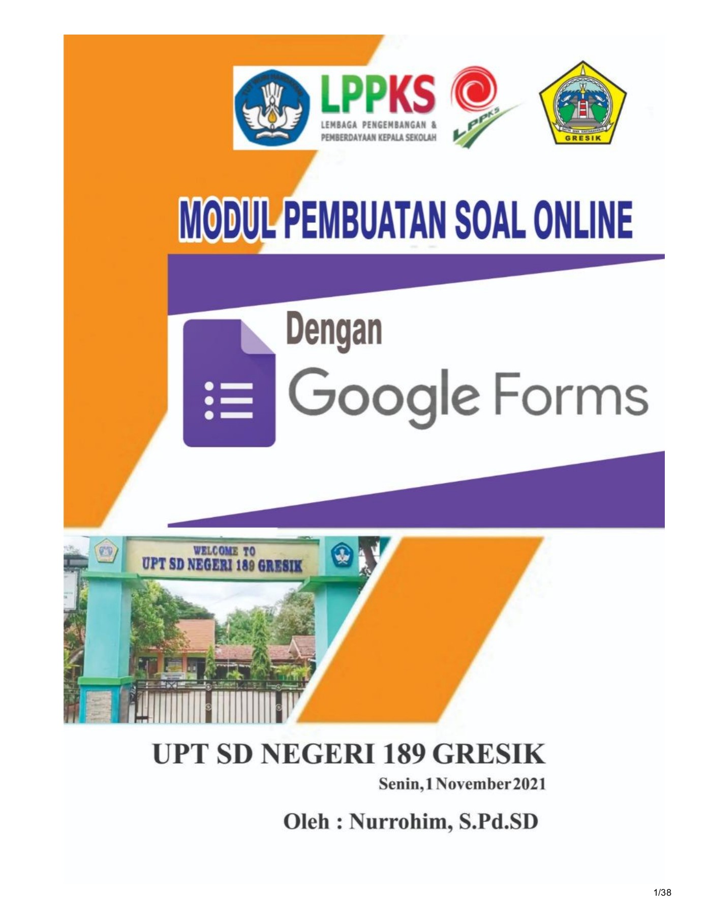 MODUL GOOGLE FORM - rohim.otre - Seite 1 - 37 | Daumenkino PDF Online | PubHTML5