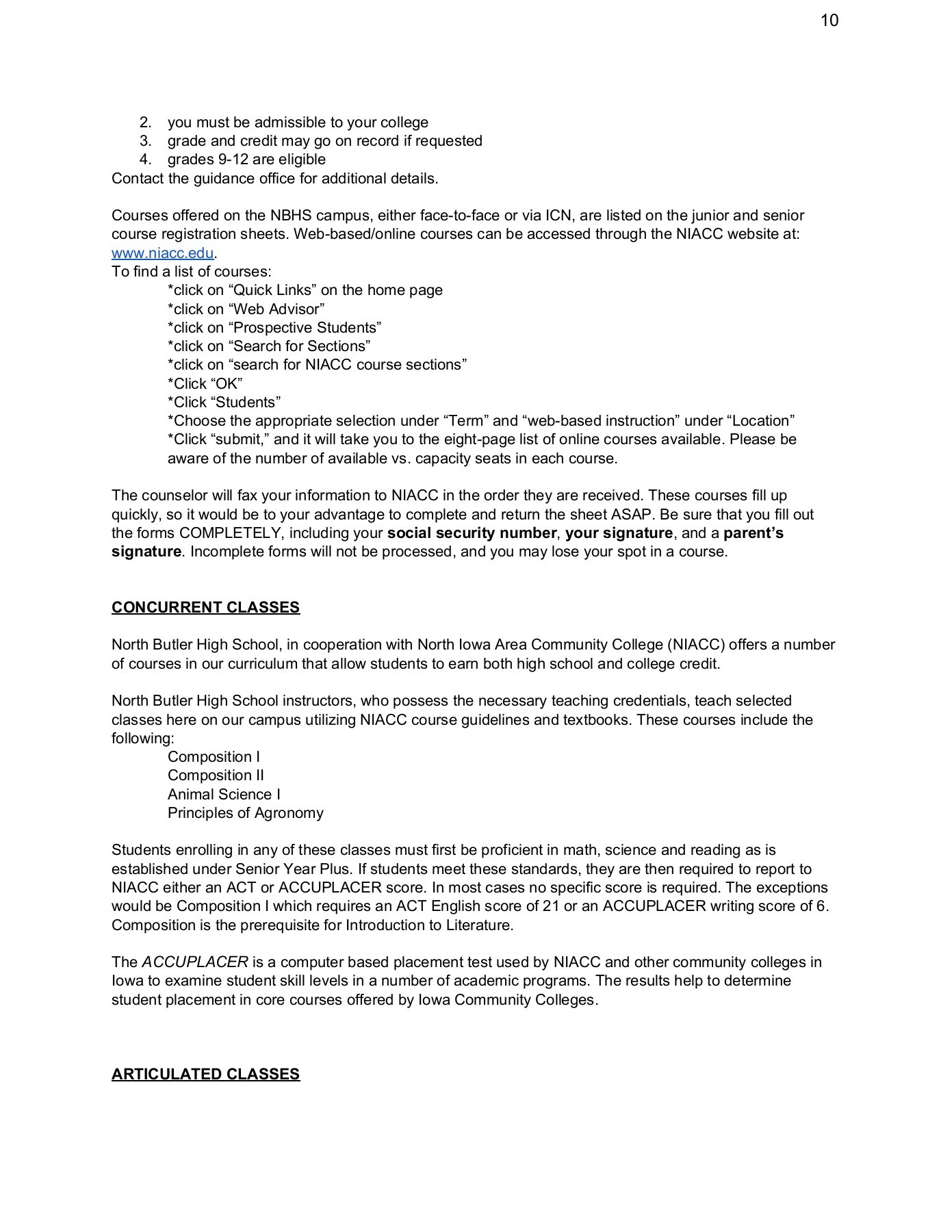 North Butler Registration Planning Guide - patrick.mcalpine - Page 10 ...