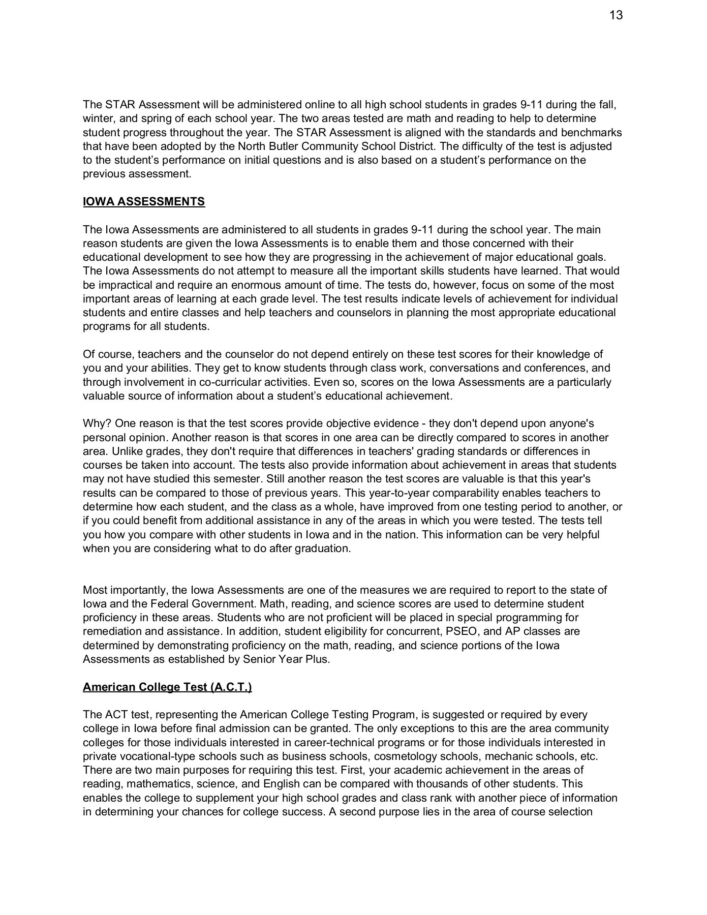 North Butler Registration Planning Guide - patrick.mcalpine - Page 13 ...