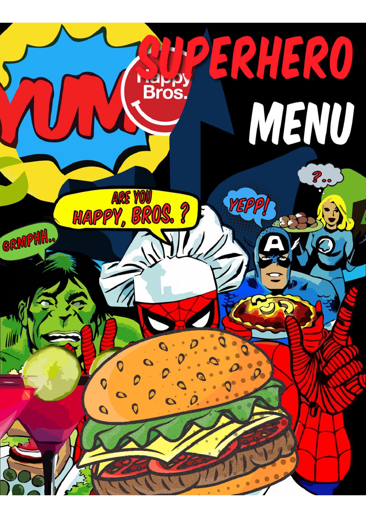 Superhero_Menu2 - Svend Nissen - Page 1 - 2 | Flip PDF Online | PubHTML5