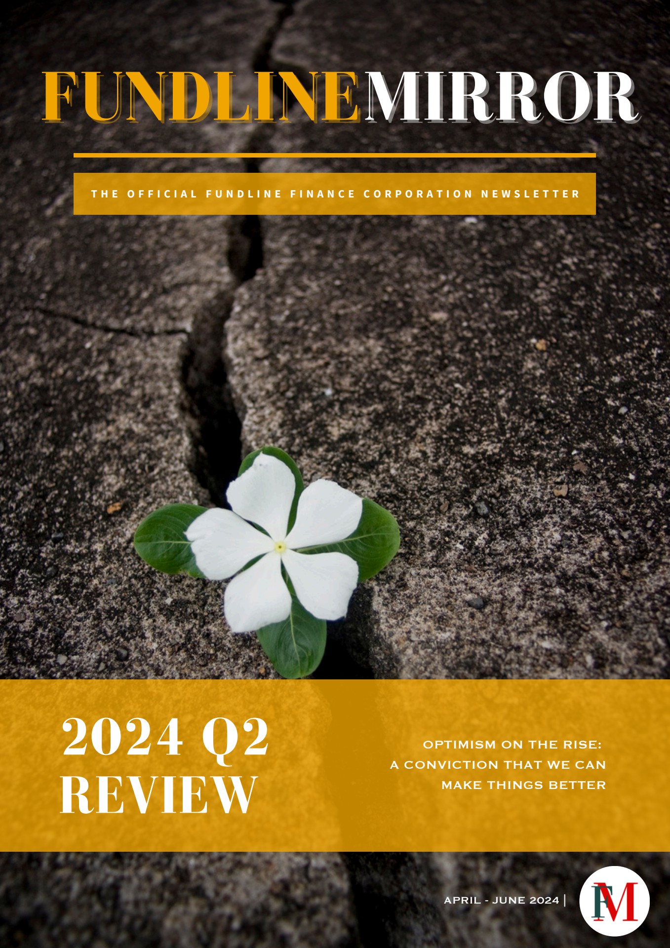 FUNDLINE MIRROR APRIL TO JUNE 2024 ISSUE - Micai Ledesma - Page 1 - 20 ...