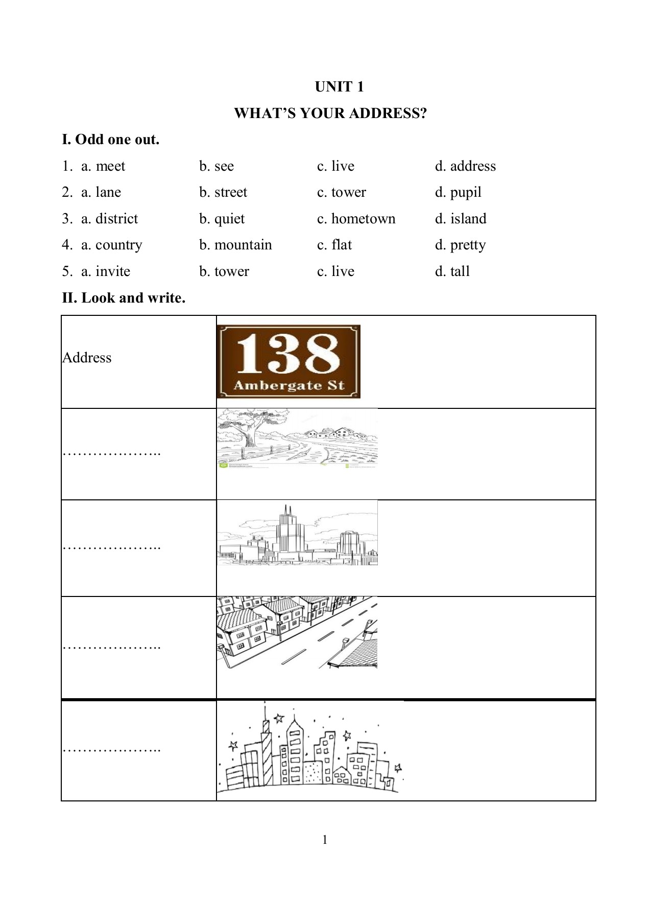 Bai tap theo tung Unit Tieng Anh 5 - TIỂU HỌC NGHĨA AN - NINH GIANG - HẢI DƯƠNG - Page 1 - 109 ...
