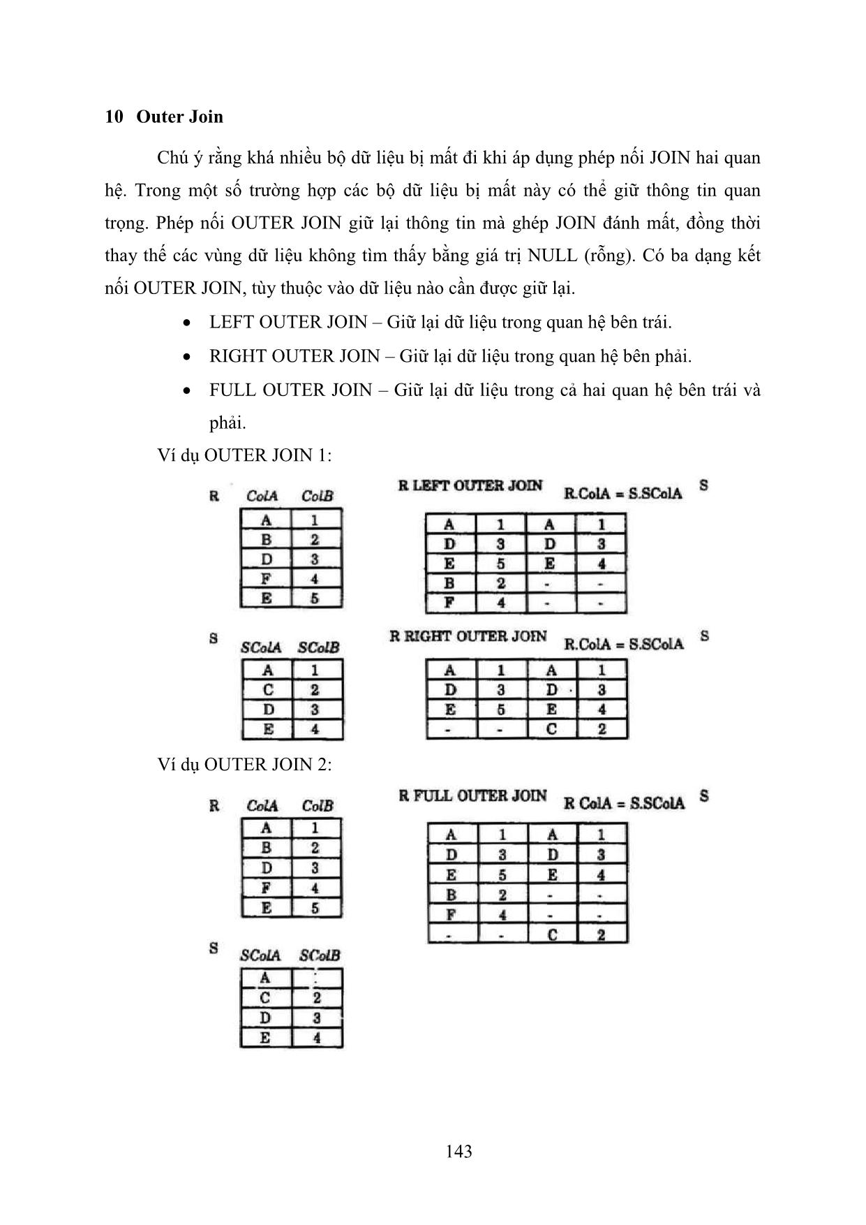 giao trinh CSDL - tranhongquang11 - Trang 153 | PDF lật trang trực tuyến | PubHTML5