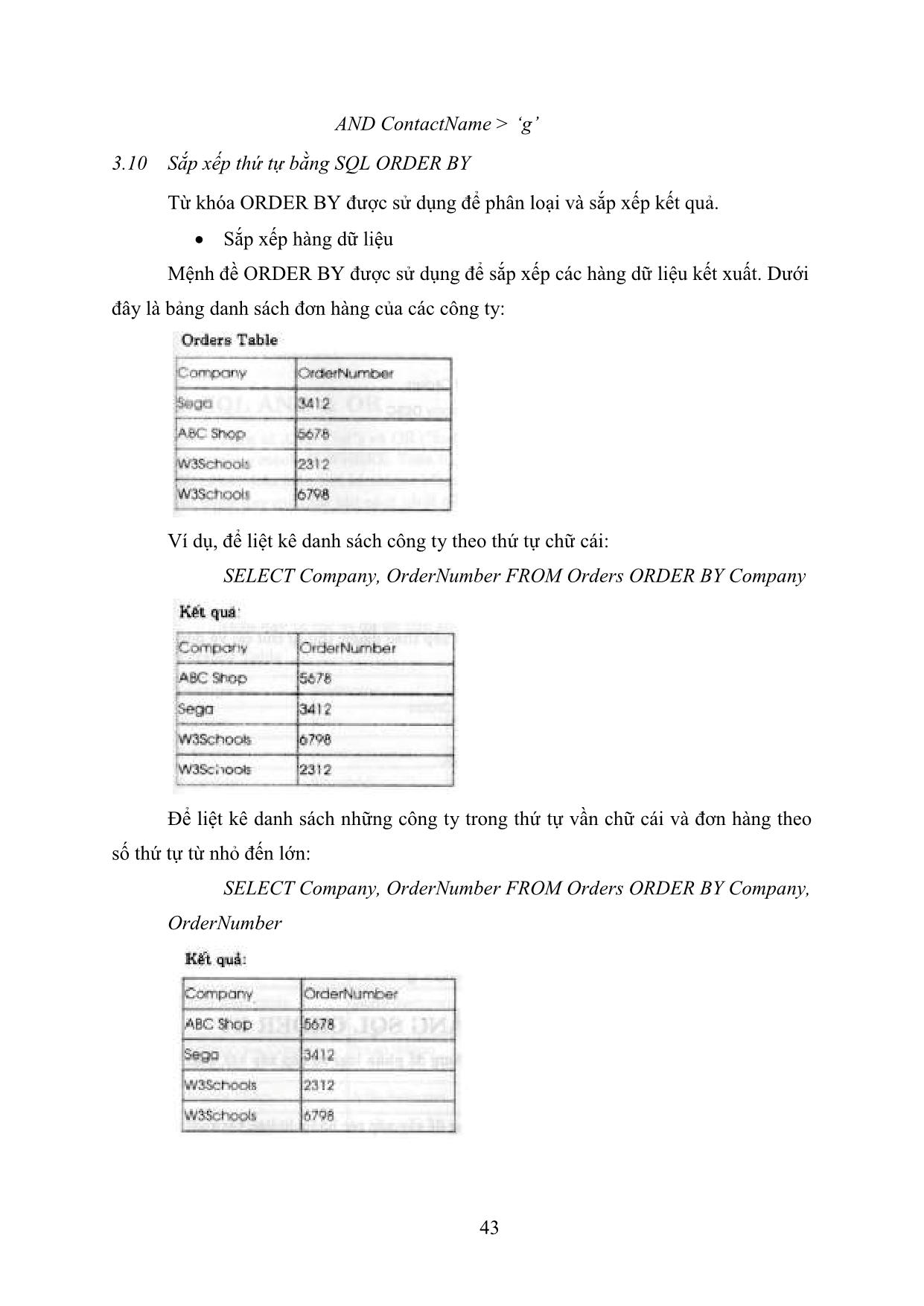 giao trinh CSDL - tranhongquang11 - Trang 53 | PDF lật trang trực tuyến | PubHTML5