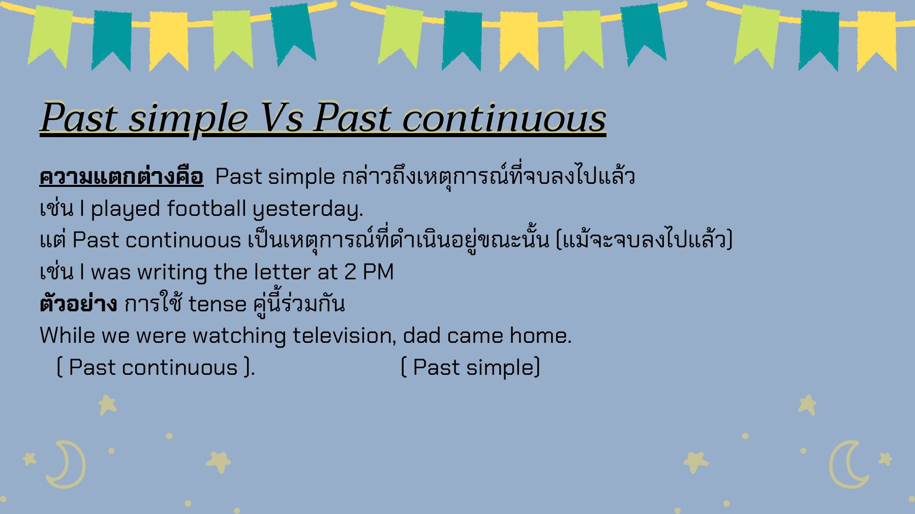 Past simple Vs Past continuous - Pakanan Jantarakub - Page 8 | Flip PDF Online | PubHTML5