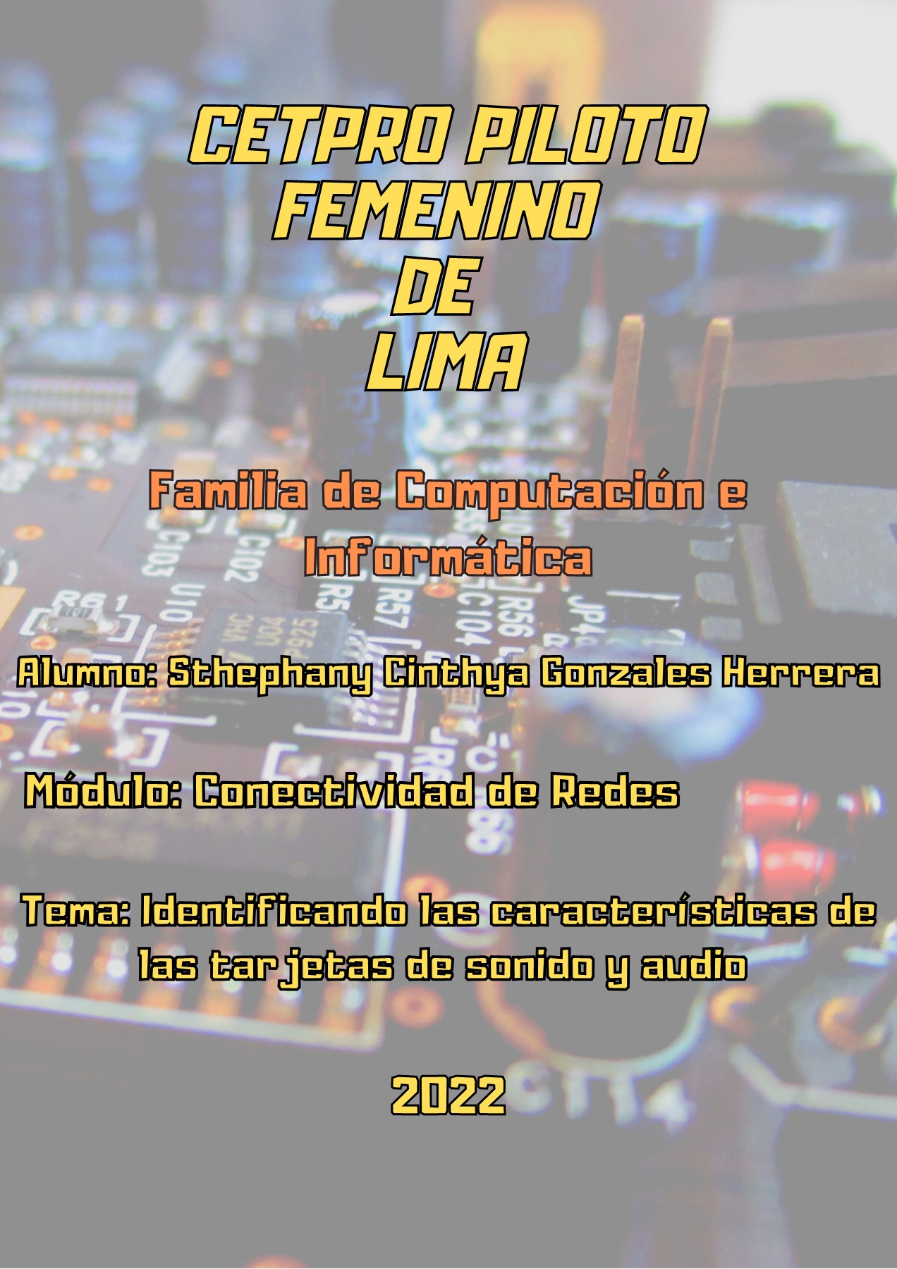 CETPRO PILOTO FEMENINO DE LIMA - Sthephany Gonzales - Página 1 - 27 | Flip PDF en línea | PubHTML5