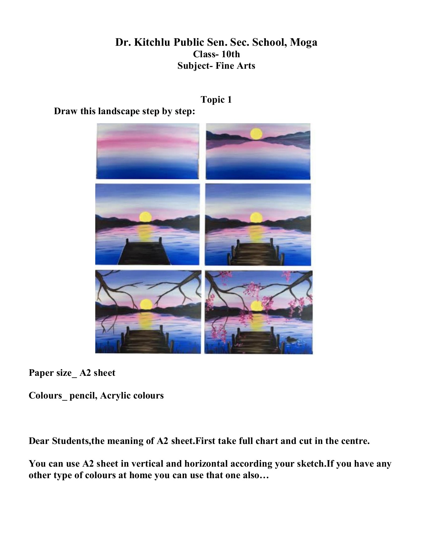 class 10th Art - sanghasarb98 - Page 1 - 2 | Flip PDF Online | PubHTML5