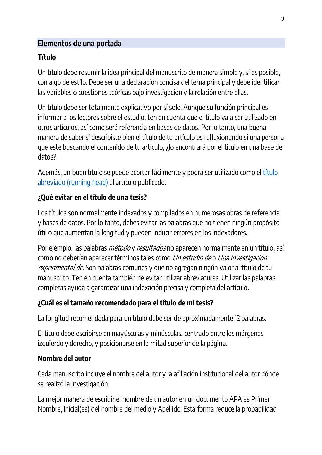 Guia-Normas-APA-7ma-edicion - Nelson Reyes - Página 9 | Flip PDF en ...