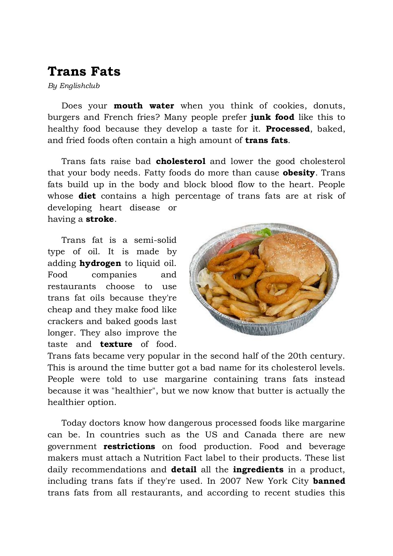 Trans Fats - readingandlisteningforlife - Page 1 - 2 | Flip PDF Online ...