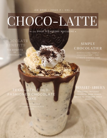 713 FOOD D. FACTORY Magazine presents CHOCO-LATTE - 2024 New Edition
