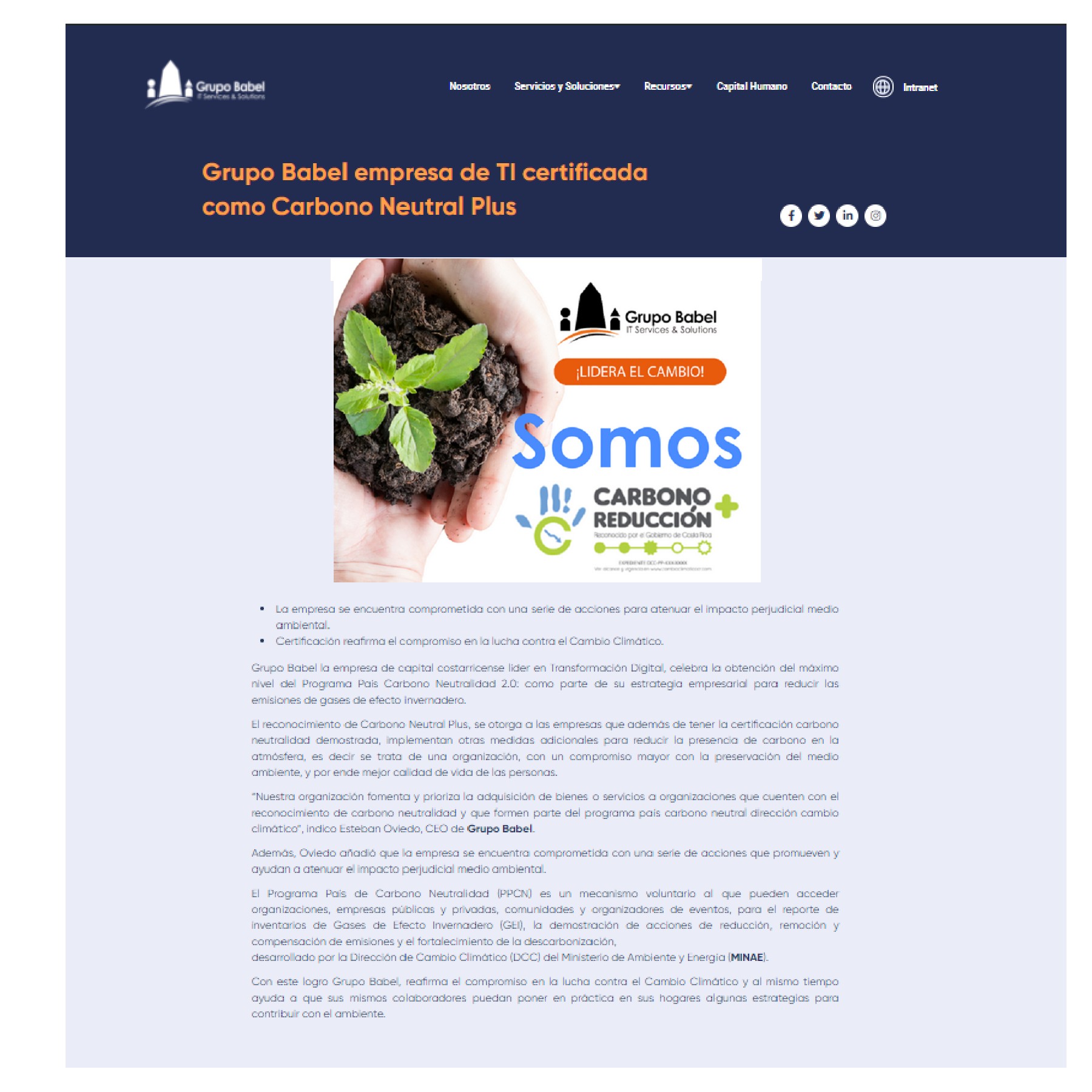Uso de Logo Carbono Neutral Plus - Priyanka Alfaro - Página 15 | Flip ...