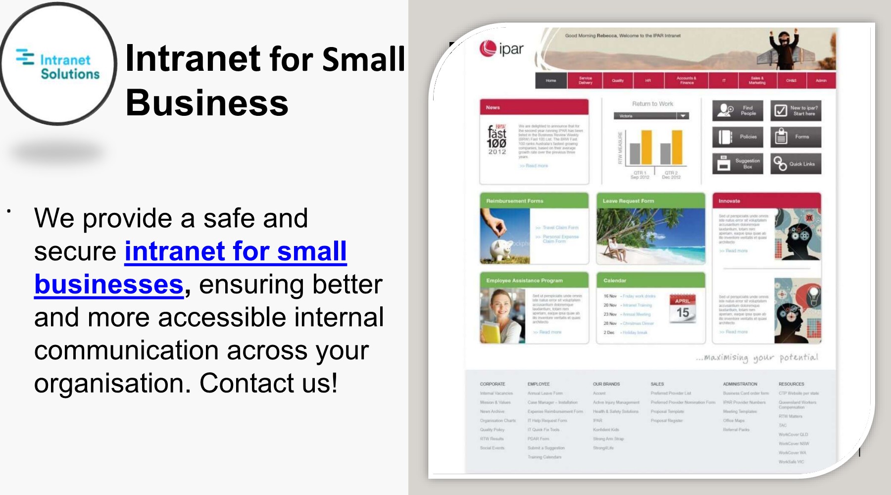 Intranet for Small Business - Intranet Solutions - Page 1 - 5 | Flip ...