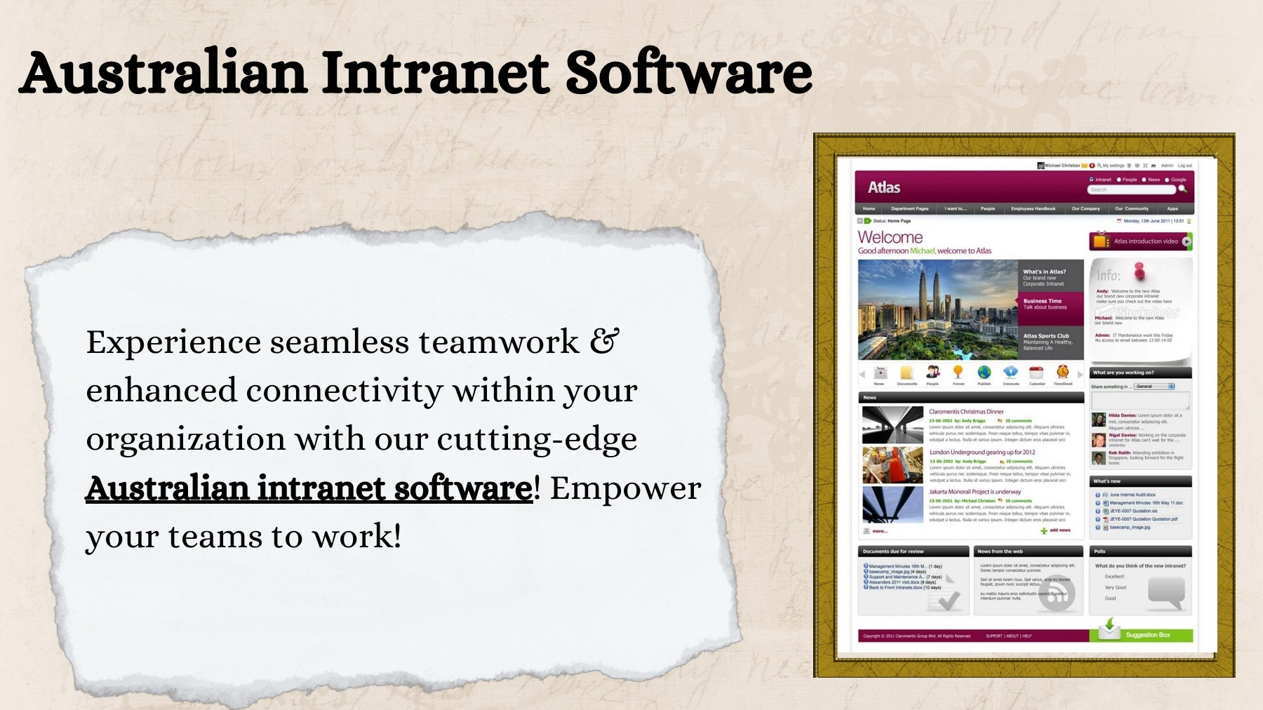 Australian Intranet Software - Intranet Solutions - Page 1 - 5 | Flip ...