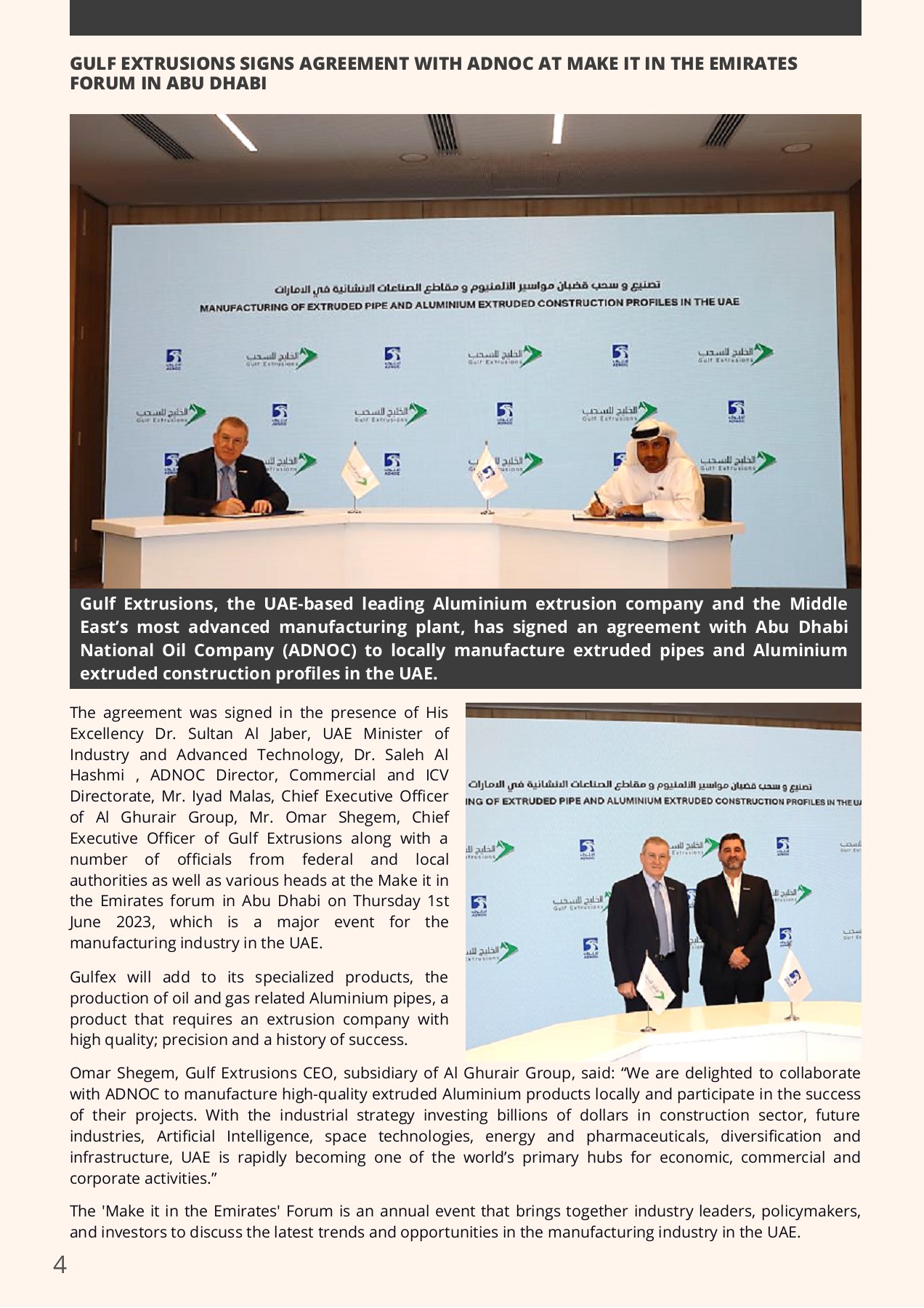 GULF EXTRUSIONS MAGAZINE - JUNE 2023 - has.suk100 - Page 4 | Flip PDF ...