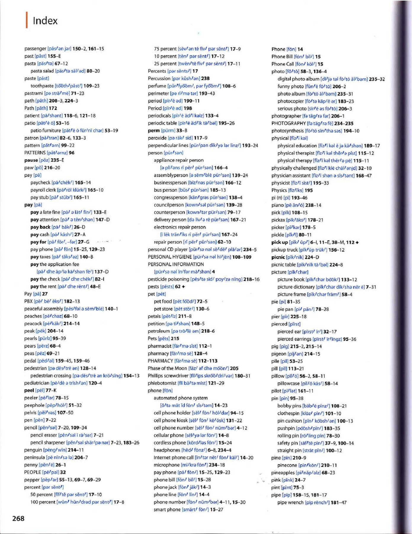 Oxford English Picture Dictionary Enlish- Arabic - Ismail Rao - Page ...