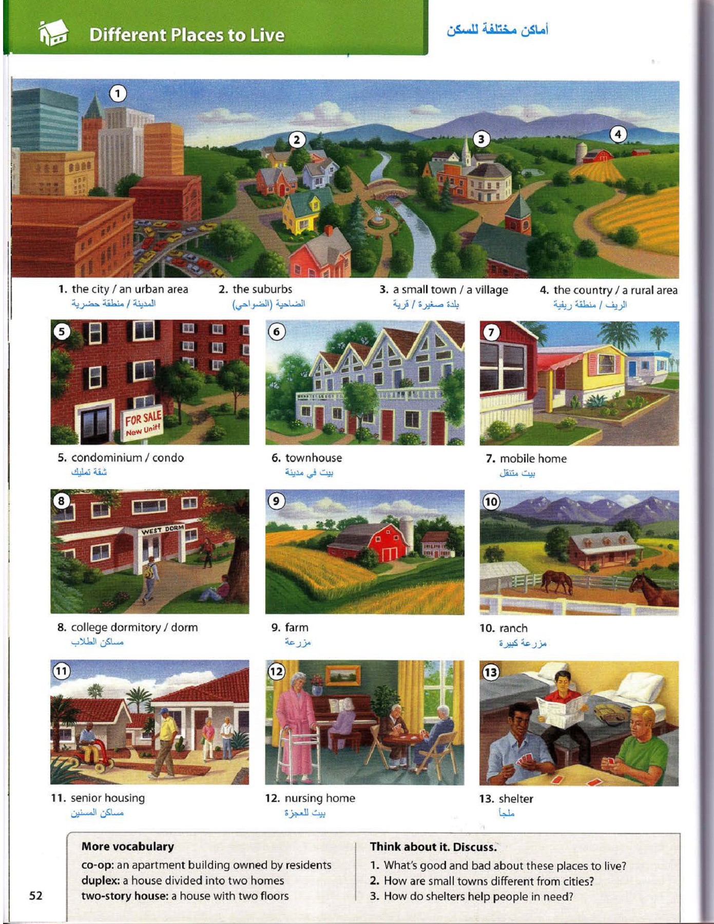 Oxford English Picture Dictionary Enlish- Arabic - Ismail Rao - Page 63 ...