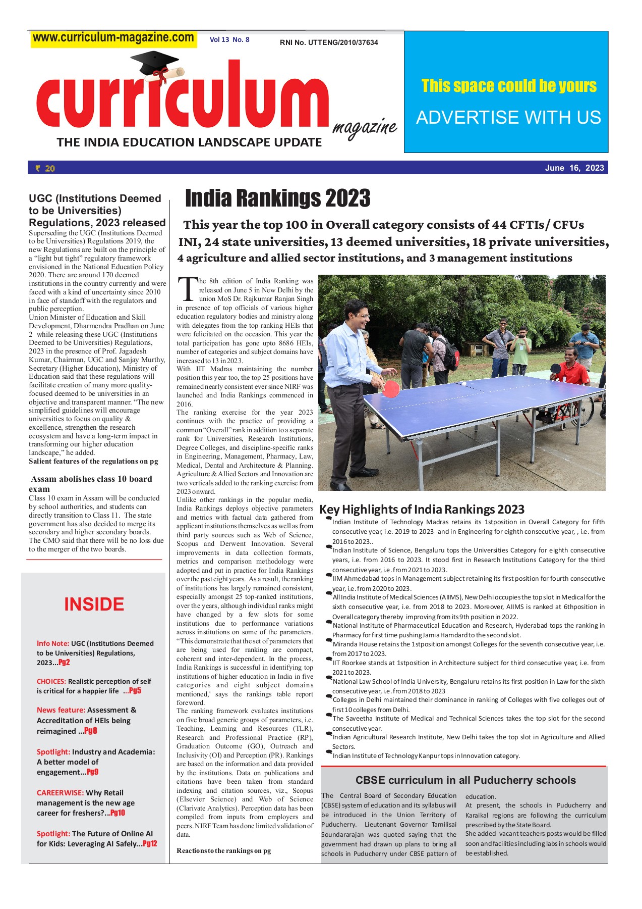 Curriculum Mag June 2023 - Curriculum magazine - Page 1 - 12 | Flip PDF ...