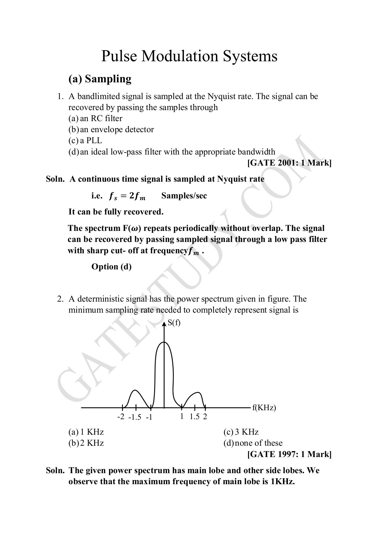 Pulse-Modulation-Systems gate question - mohammad.wasim221 - Page 1 ...